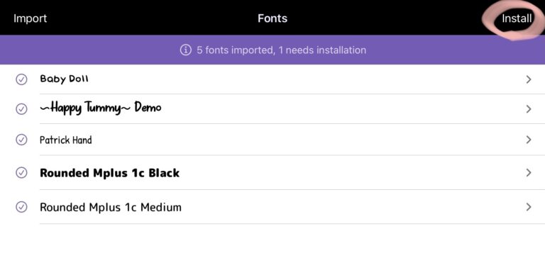 iPadにおしゃれフォントを無料で追加する方法【GoodNote】 | Langfuldays